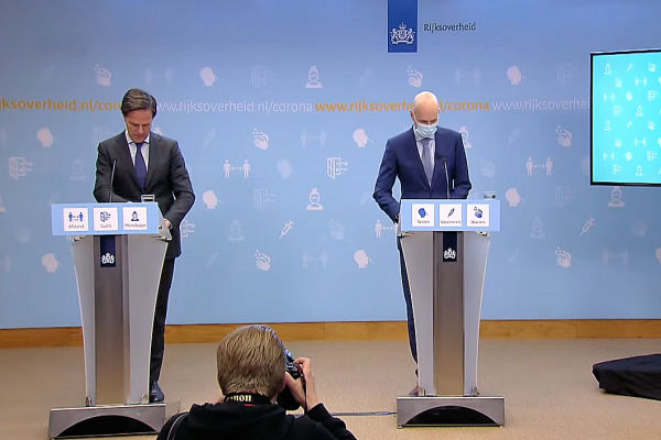 Persconferentie coronamaatregelen eindelijk weer met publiek