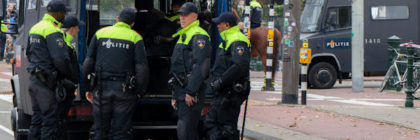 Spoorwegpolitie zet treinen in